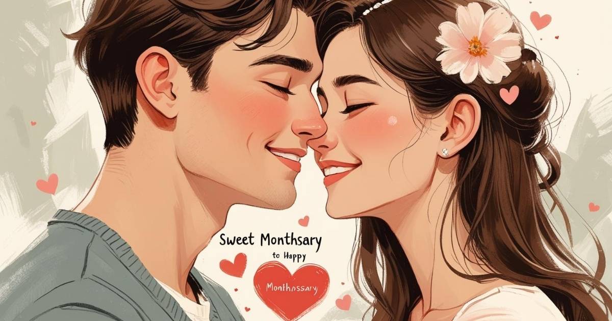 190+Heartfelt Monthsary Messages for Your Boyfriend - Noble Texts