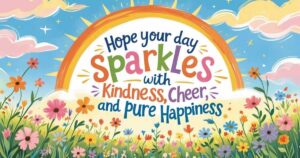 “May Your Day Be Filled with Happiness” Quotes to Brighten Someone’s Day